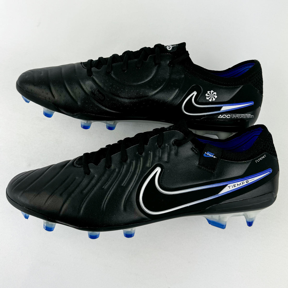 Nike Tiempo Legend 10 Elite FG - Black/Hyper Royal/Chrome *In Box* – PM ...