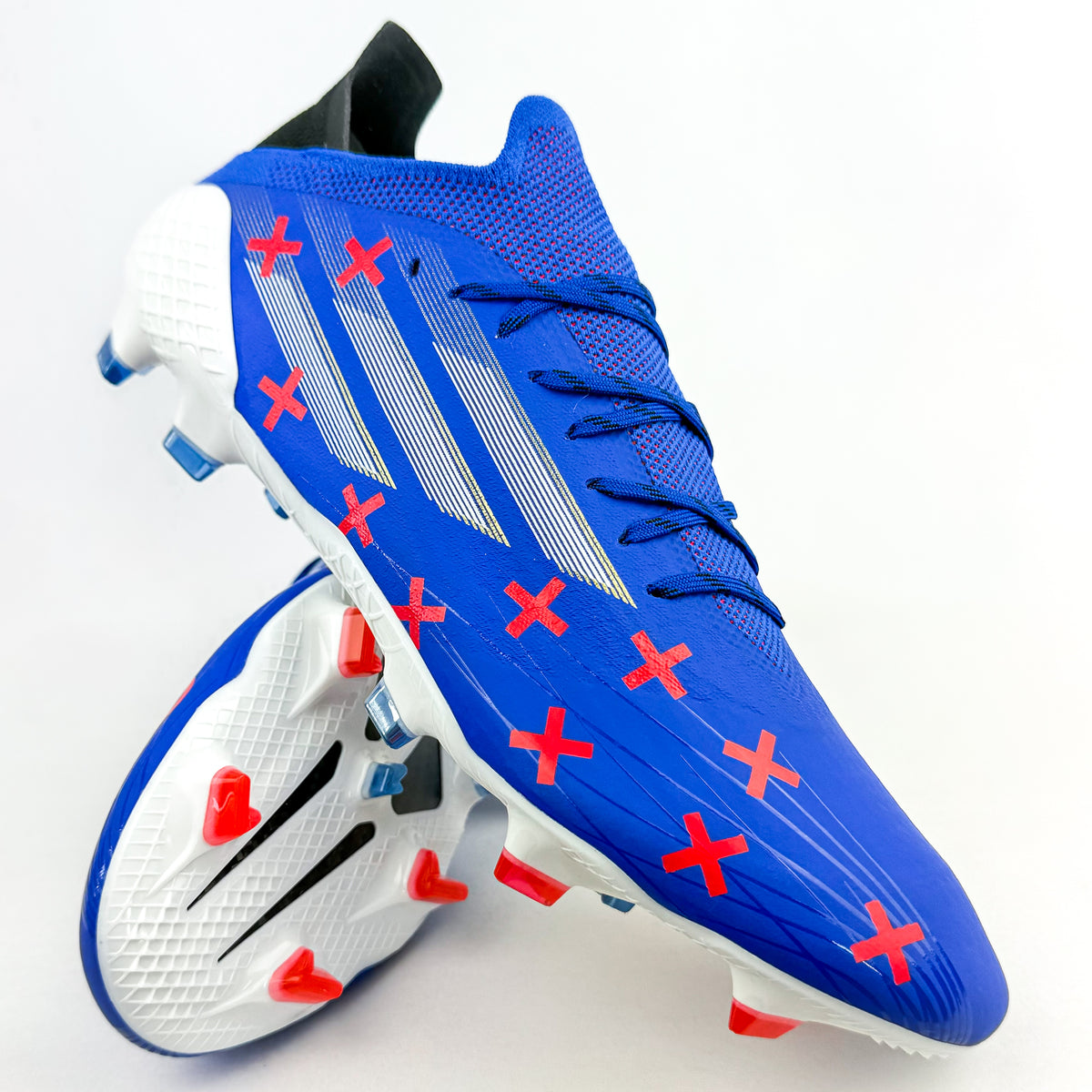 Adidas X Speedflow .1 FG - Bold Blue/White/Vivid Red *In Box* – PM Boots